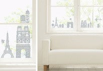 Skyline Paris Window Clings – JustScrapping